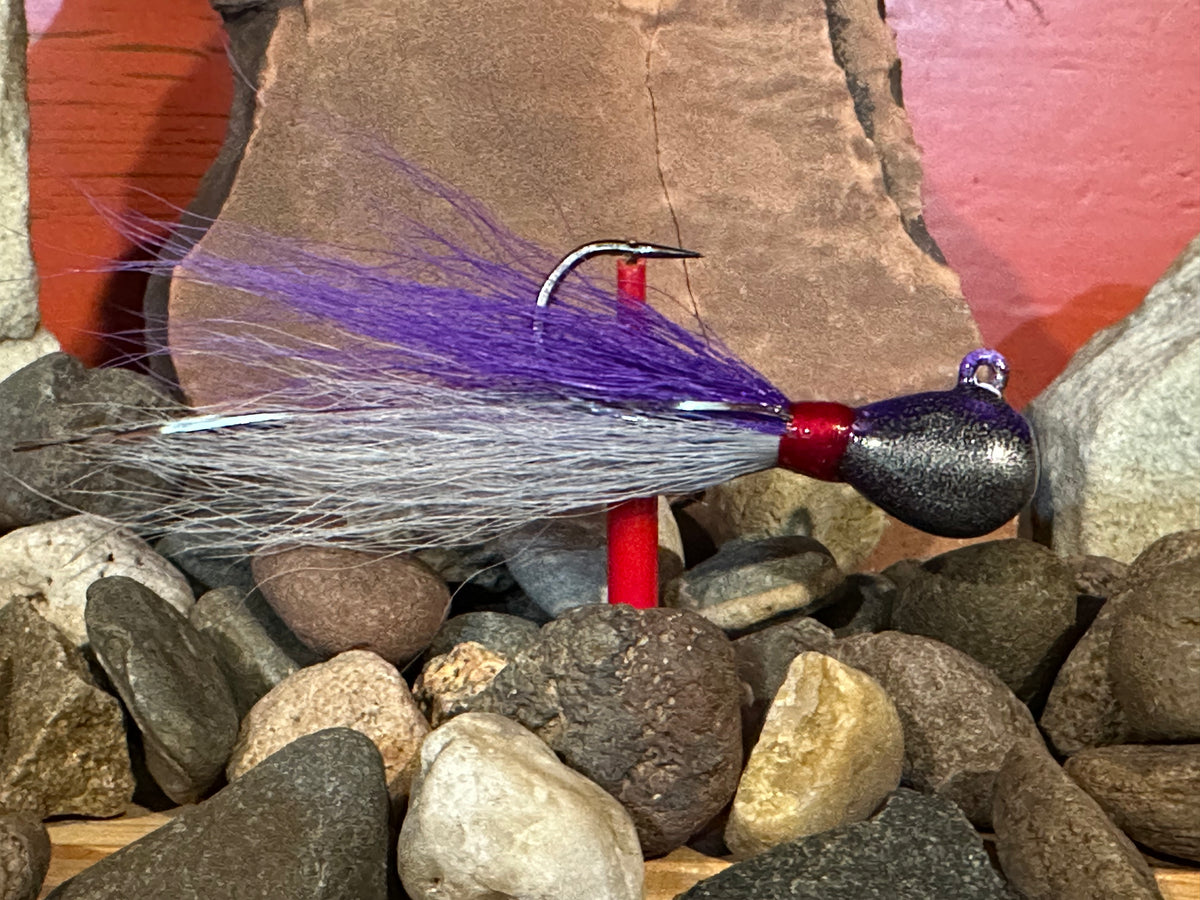 Flat Jig - Limited Edition Purple Grey – On the Fly Tackle
