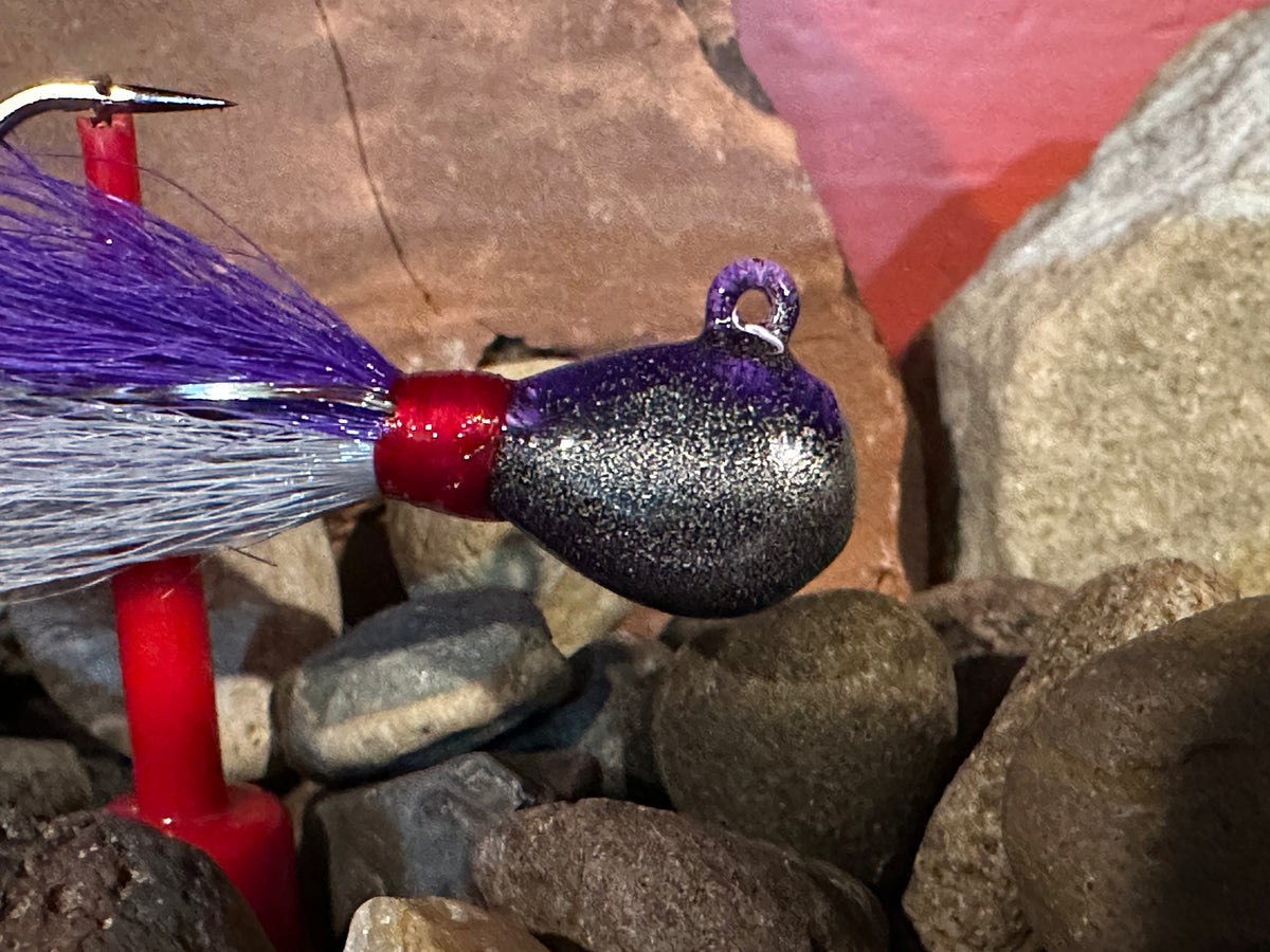 Flat Jig - Limited Edition Purple Grey – On the Fly Tackle