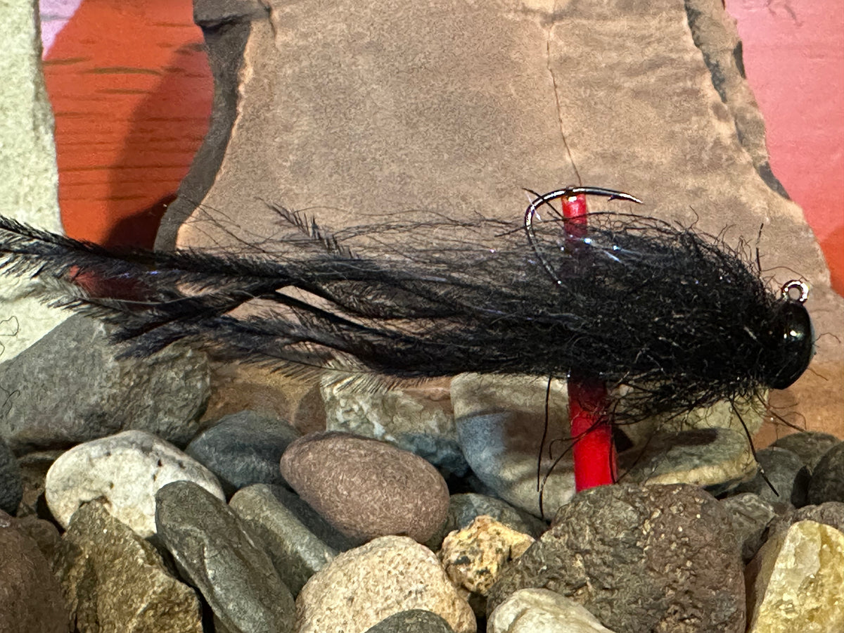 Midwest Finesse Ned - Black Hybrid – On the Fly Tackle