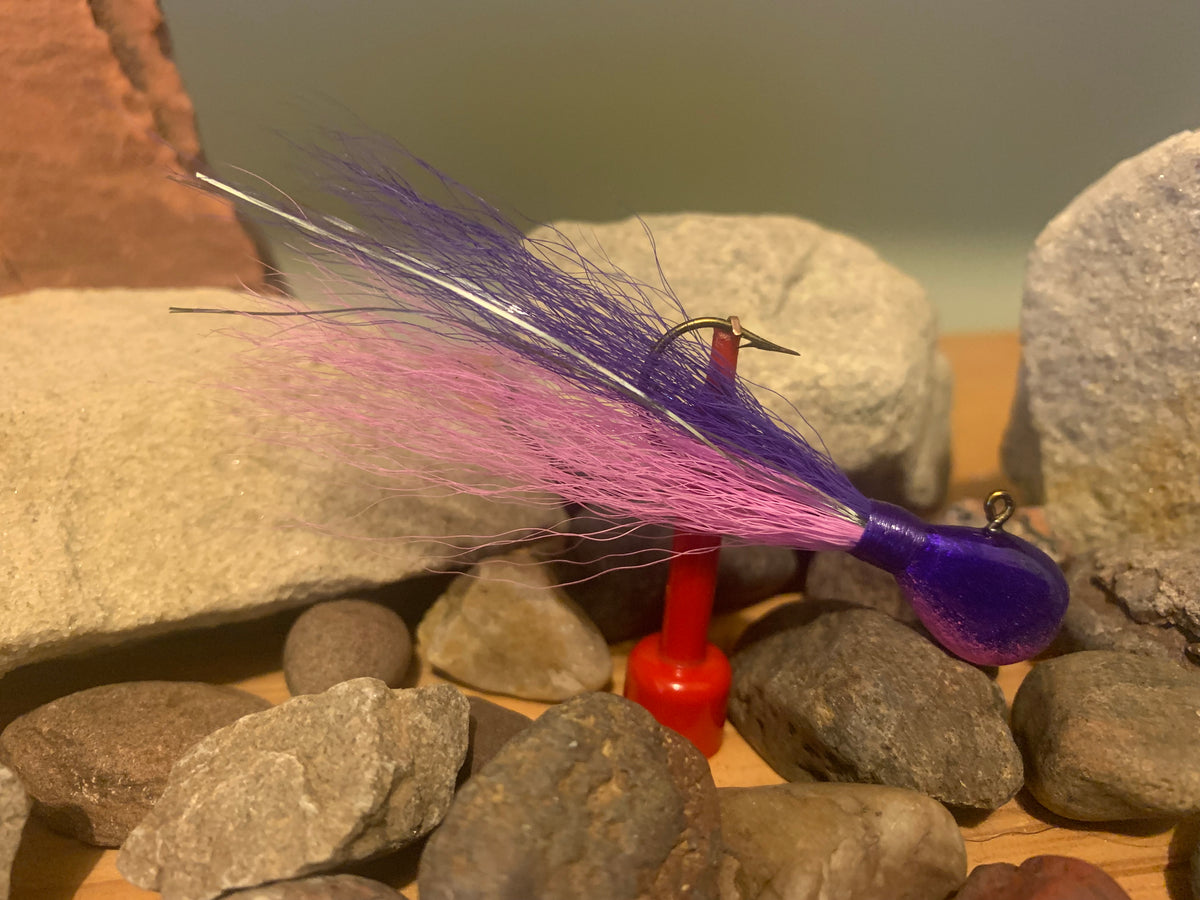 Flat Jig - Purple Pink – On the Fly Tackle